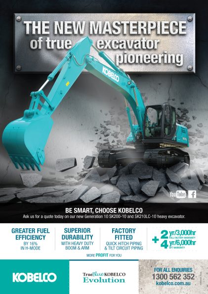 New Year, New Generation 10 Kobelco Excavators