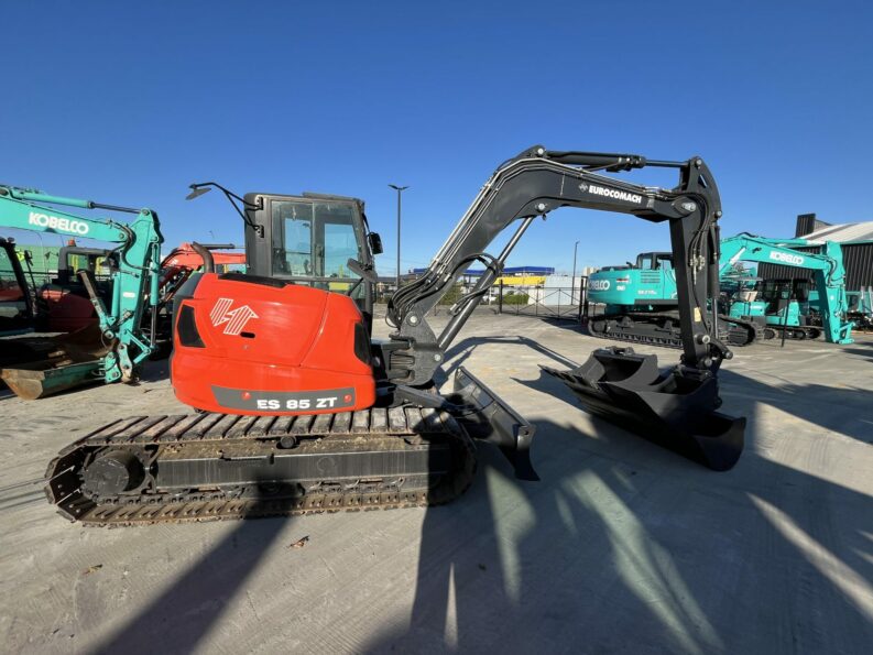 2018 Eurocomach ES 85 ZT: Efficient 9 Tonne Mini Excavator With Blade ...